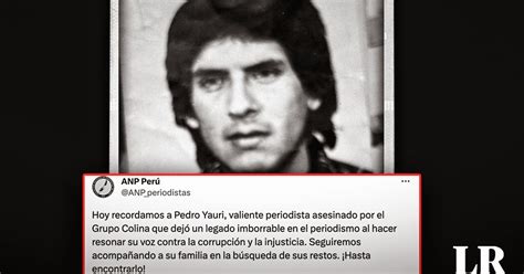 Pedro Yauri Bustamante Hoy 24 de junio se cumplen 31 años de la