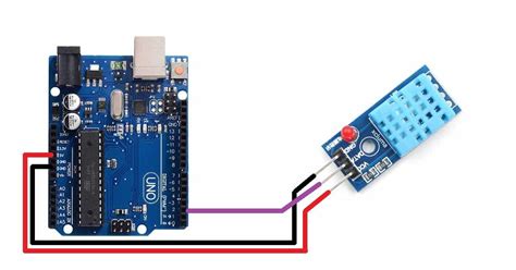 Interfacing Dht Humidity And Temperature Sensor With Arduino Arduino Hot Sex Picture