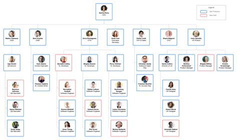 Ejemplos Y Plantillas De Organigramas Lucidchart Im Almuhja
