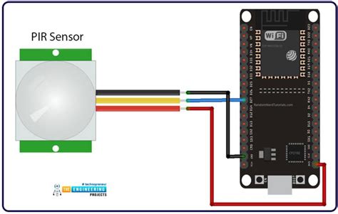 Motion Detection With ESP32 PIR Sensor The Engineering Projects
