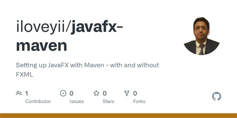 GitHub Iloveyii Javafx Maven Setting Up JavaFX With Maven With And