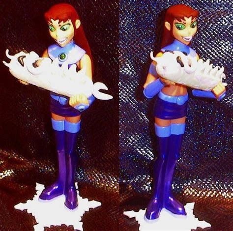 Starfire With Silkie By Teentitans4evr On Deviantart
