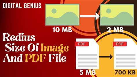 how to compress image and pdf file size reduce size of pdf file and image youtube