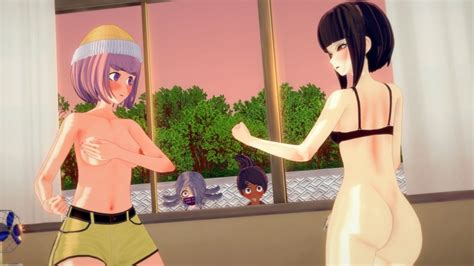 Rule 34 3d Ando Ruruka Asahina Aoi Ass Blush Bottomless Bottomless Female Breasts Caught