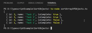 Sort Array Of Objects In Typescript With Examples Spguides