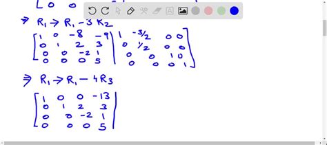 solved finding the inverse of a matrix in exercises 13 24 find the