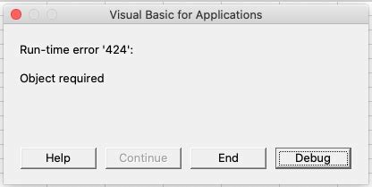 Solved Need Help With Run Time Error 424 Object Required