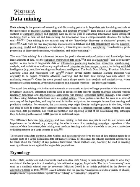 data mining pdf data mining machine learning