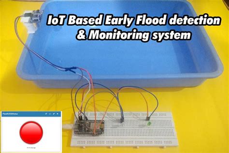 iot based flood monitoring system