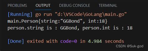 【golang】结构体详解 golang 结构体 csdn博客