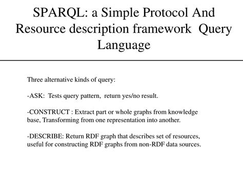 ppt owl ontology web language and applications powerpoint presentation id 4682934