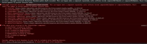 React Slick Maximum Update Depth Exceeded Issue 1570 Akiran