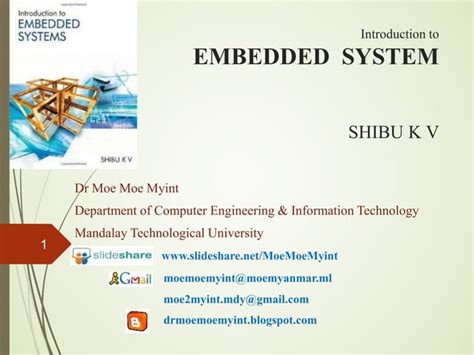 introduction to embedded systems i chapter 1 ppt