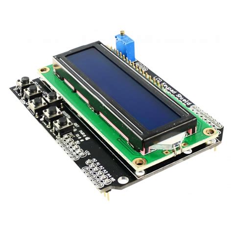 arduino shield display lcd 16x2 com teclado keypad