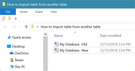 How To Import Table From Another Access Database IAccessWorld