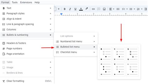 How To Add Bullet Points In Google Docs SSP