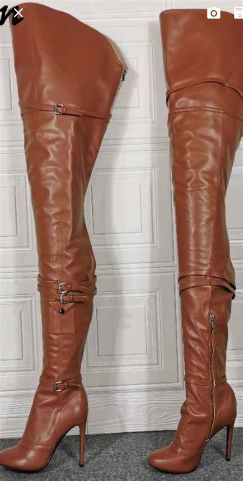 Pin By Maja Nova On Overknee Thigh High Boots Stiletto Heels Platform Womens Thigh High Boots