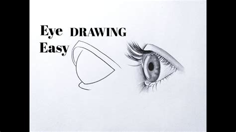 How To Draw An Eye Eyes Easy Side View Eye Drawing Easy Step By Step