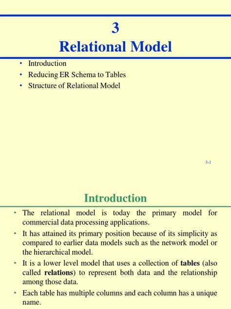 3 relational model 1 pdf relational model relational database