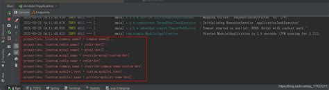 springboot[1] 多模块共用配置文件 springboot多模块配置文件 csdn博客