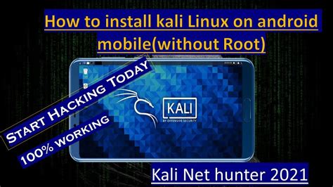 How To Install Kali Linux On Android Device NO ROOT Easily Kali Linux
