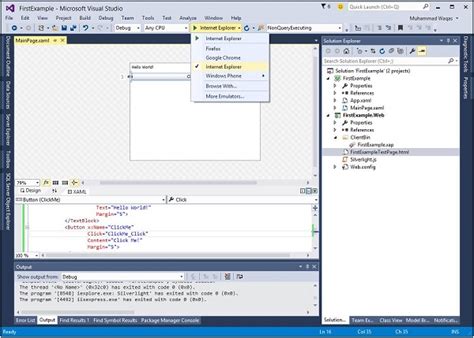 silverlight getting started