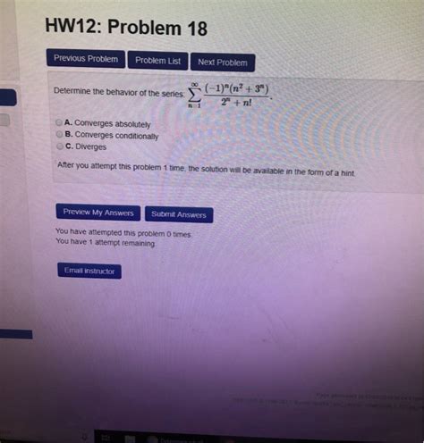 solved hw12 problem 18 previous problem problem list next