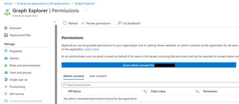 azure graph api permission for non admin stack overflow