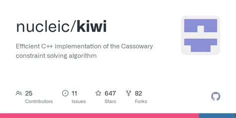 github nucleic kiwi efficient c implementation of the cassowary constraint solving algorithm