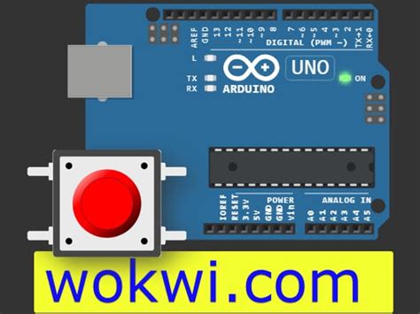 push buttons and arduino 🔘 a simple guide wokwi simulator