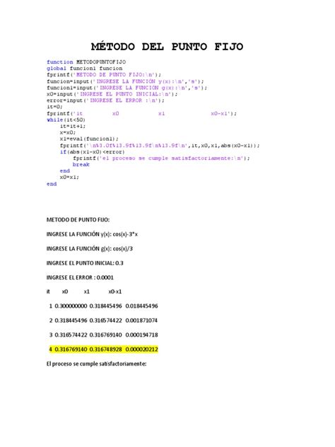 matlab metodos numericos tarea 1 pdf