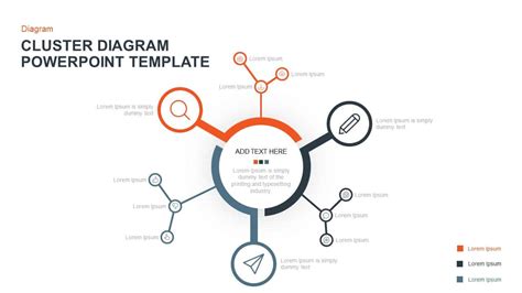 Cluster Diagram Template For PowerPoint Keynote Slidebazaar