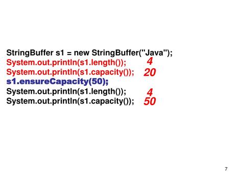 ppt stringbuffer class in java powerpoint presentation free download id 6107938
