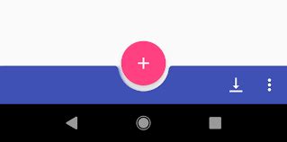 Kotlin Jetpack Compose Cutout Shape On Bottom Navigation Material 3