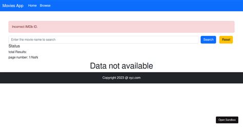 React Pagination Issuesfix Codesandbox