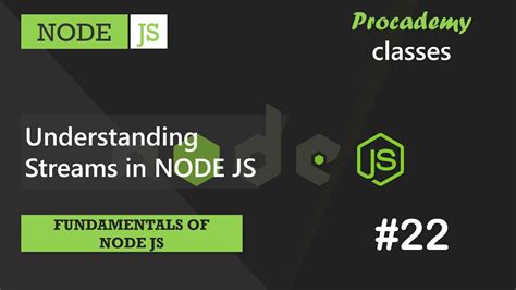 22 Understanding Streams In NODE JS Fundamentals Of NODE JS A