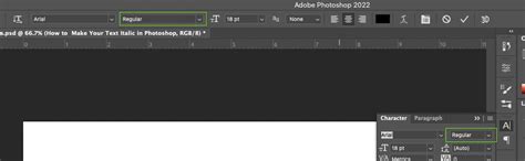 How To Make Bold And Italic Text In Photoshop Easiest Ways