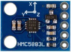 Digital Compass With Hmc L Magnetometer Arduino