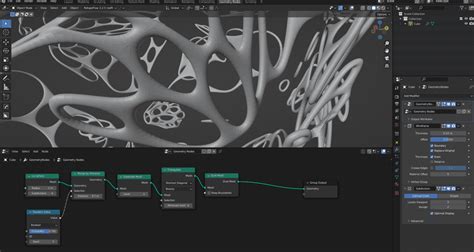 Blender Geometry Nodes How To Create Organic Objects Styly