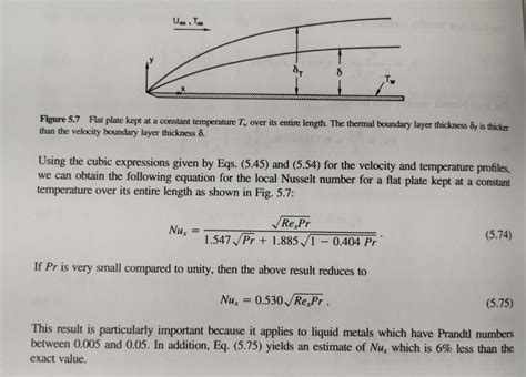 solved 5 4 consider the steady and two dimensional laminar