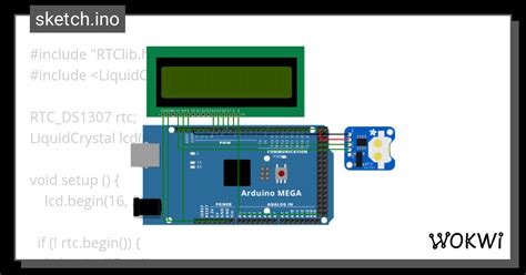 rtc trabalho wokwi esp32 stm32 arduino simulator