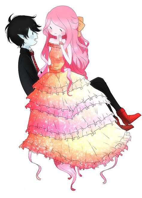 Safebooru Adventure Time Black Hair Blush Stickers Dress Formal Grey Skin Long Hair Marshall