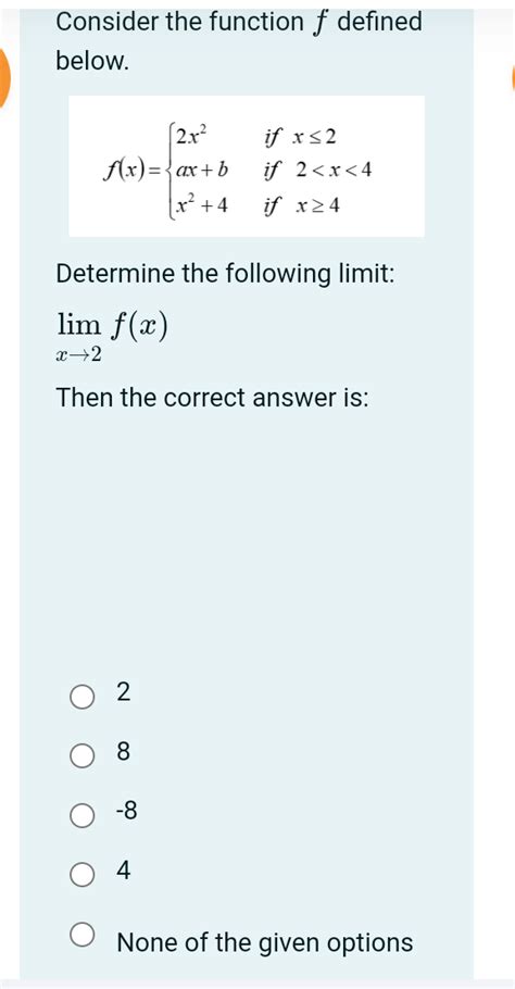 solved consider the function f defined below