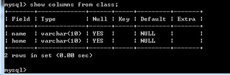 mysql基础教程9 mysql数据表查看操作 基础数据表怎么看 csdn博客