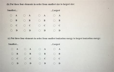 solved given the following partial valence level electron