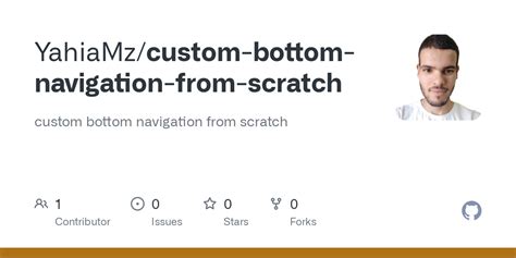 Github Yahiamz Custom Bottom Navigation From Scratch Custom Bottom