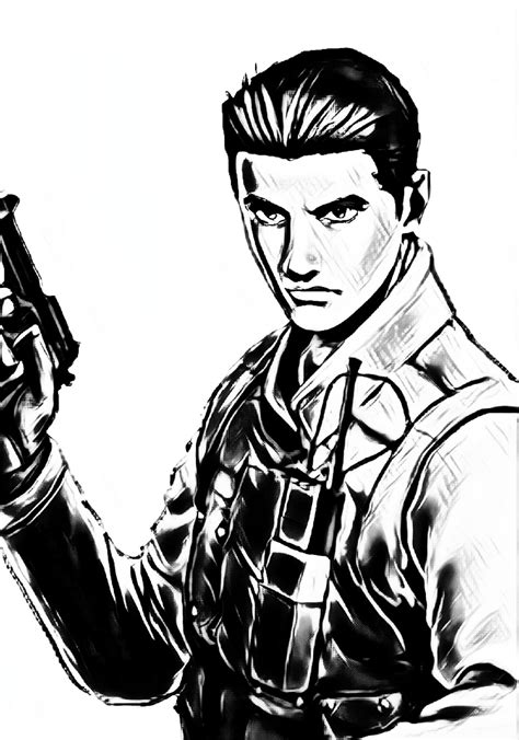 Chris Redfield By Acal1998 On Deviantart