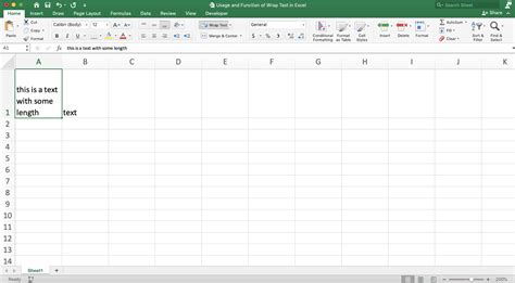 Usage And Function Of Wrap Text In Excel Compute Expert