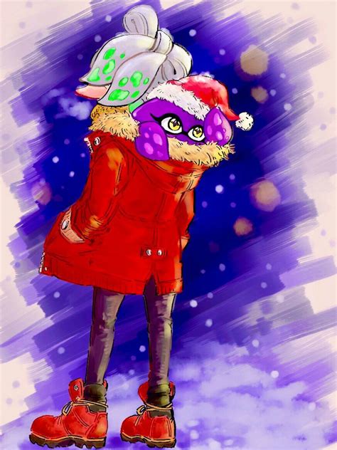 Merry Christmas W By Ichi27ichi Splatoon Comics Splatoon Callie And Marie
