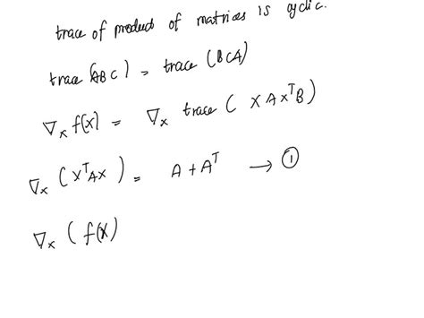solved find the gradient of the following functions where the space r and r are equipped with